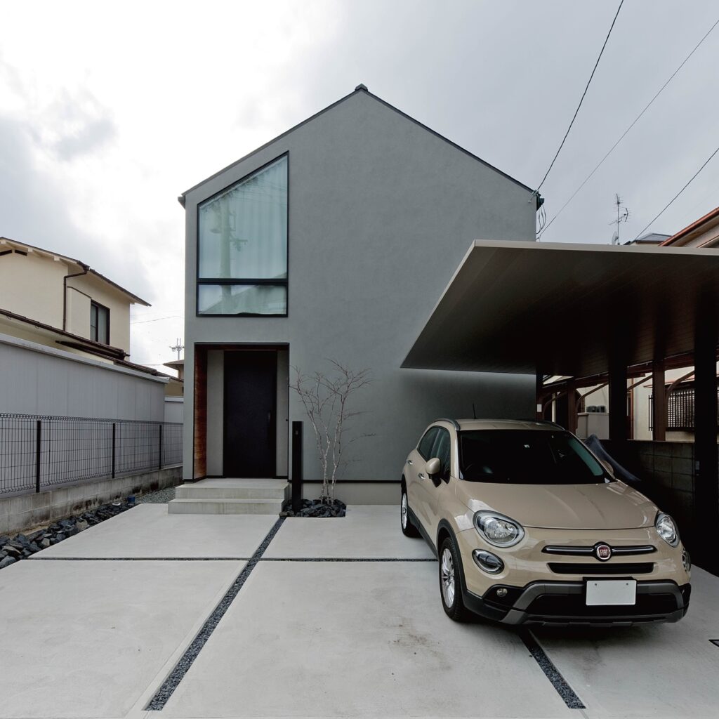 注文住宅に最適な駐車場の種類と選び方 02 | SUBACO（スバコ）| 小さな家を神戸・西宮・明石で 新築戸建て注文住宅